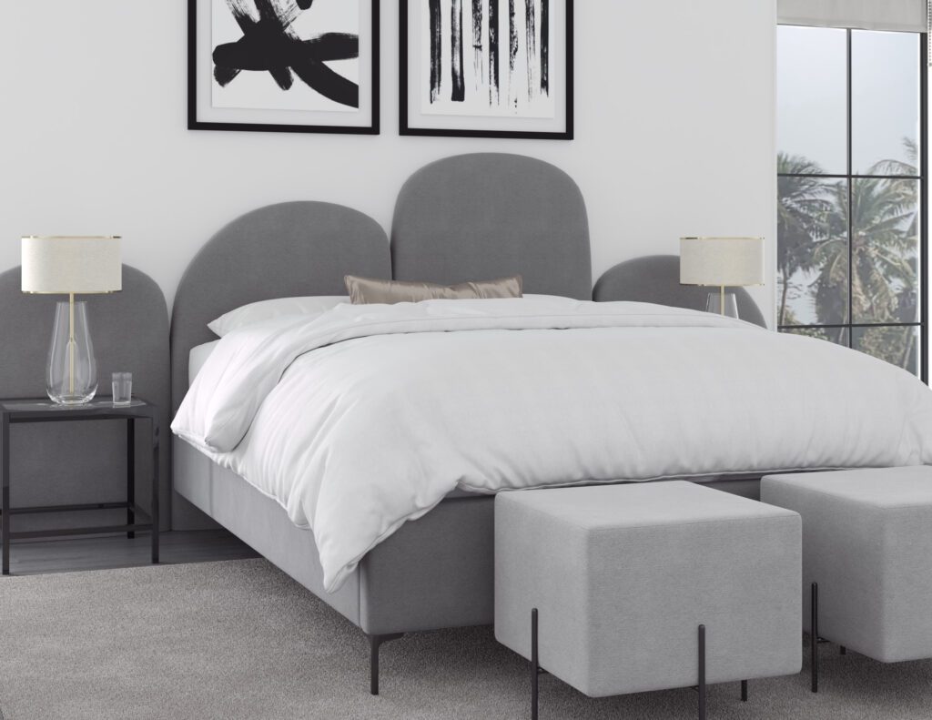 CHANCY | Custom Upholstered Bed | Blend Home Furnishings