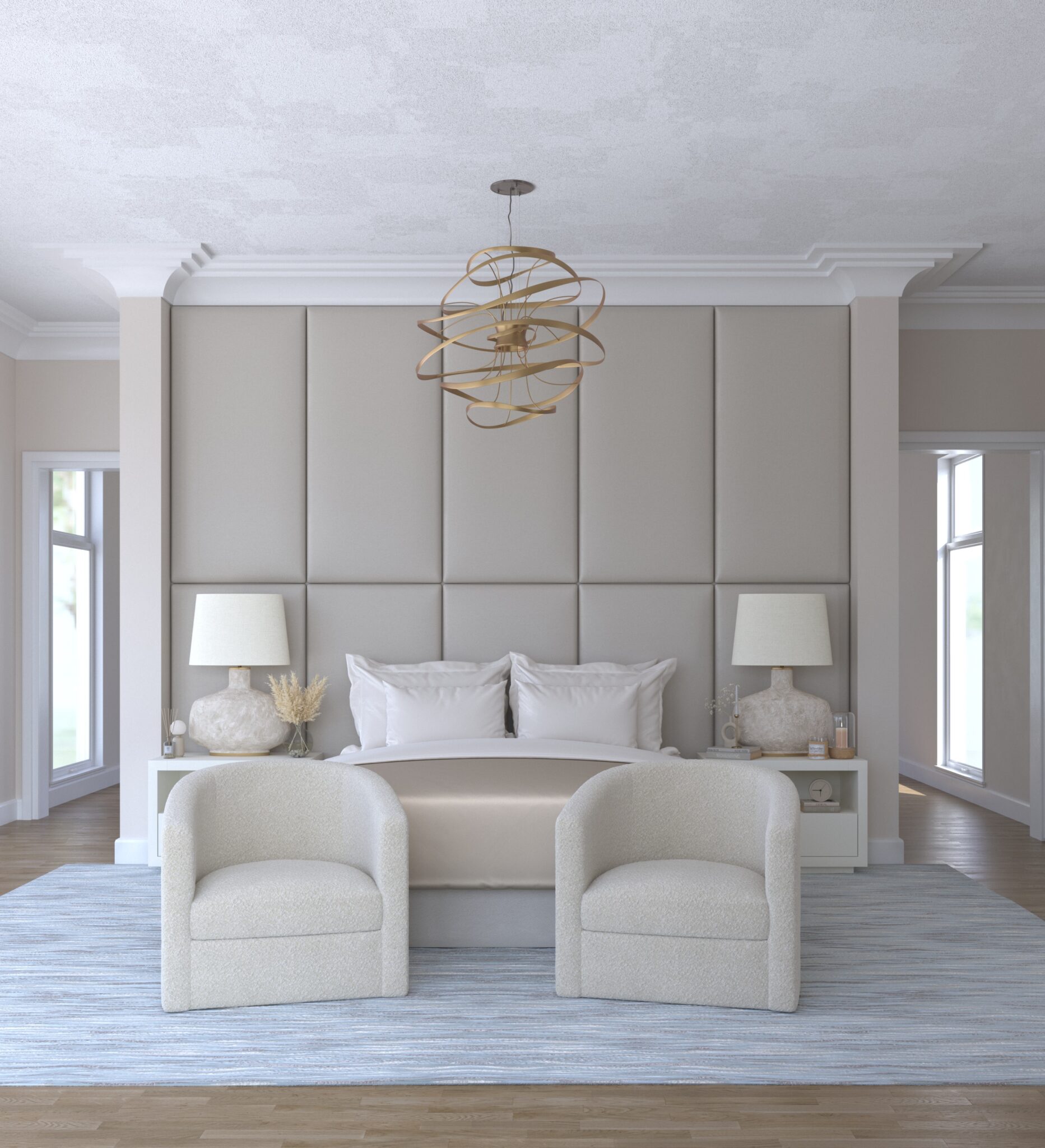 Wall Mounted Headboards | Upholstered Wall Panels