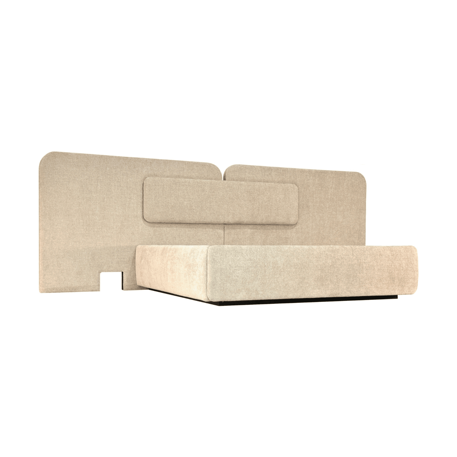 Custom Upholstered Bed | Theo - Custom Bed